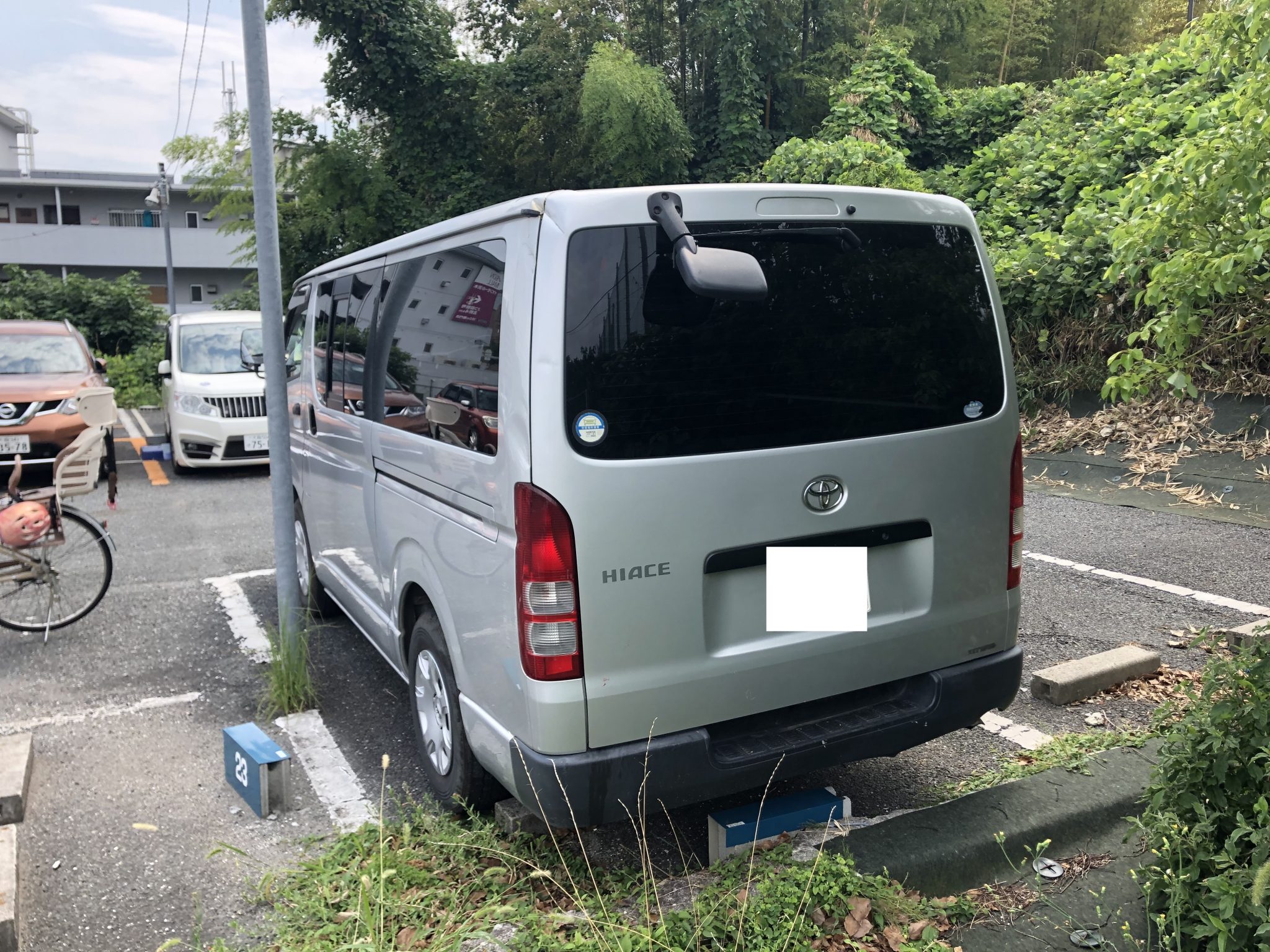 【買取事例】ハイエースバン平成16年CBF-TRH200V大阪府